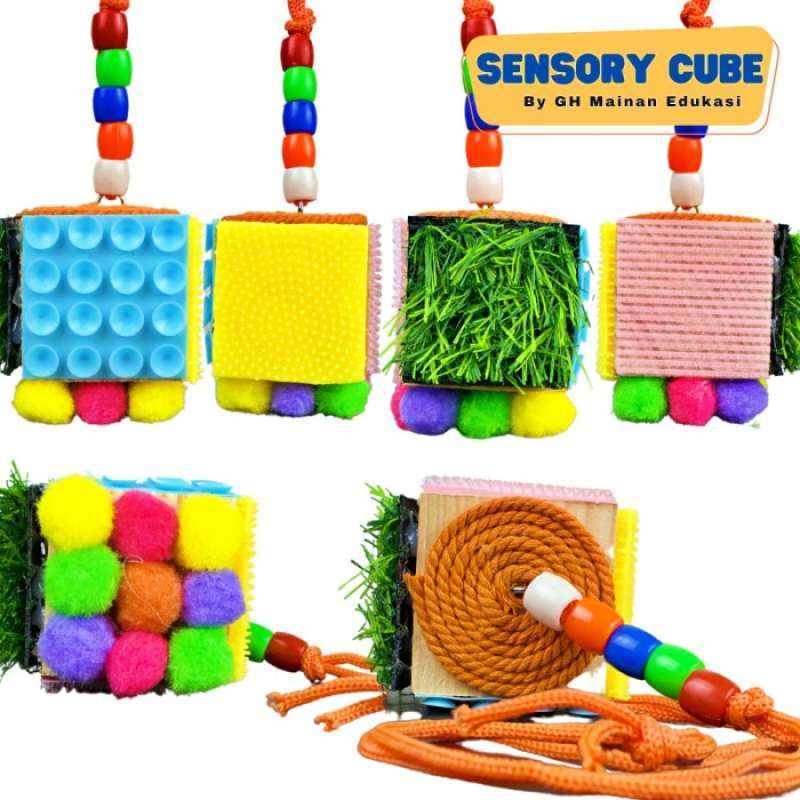 Promo Mainan Edukasi Busy Cube 12 In 1 Sensory Cube Board Montessori ...