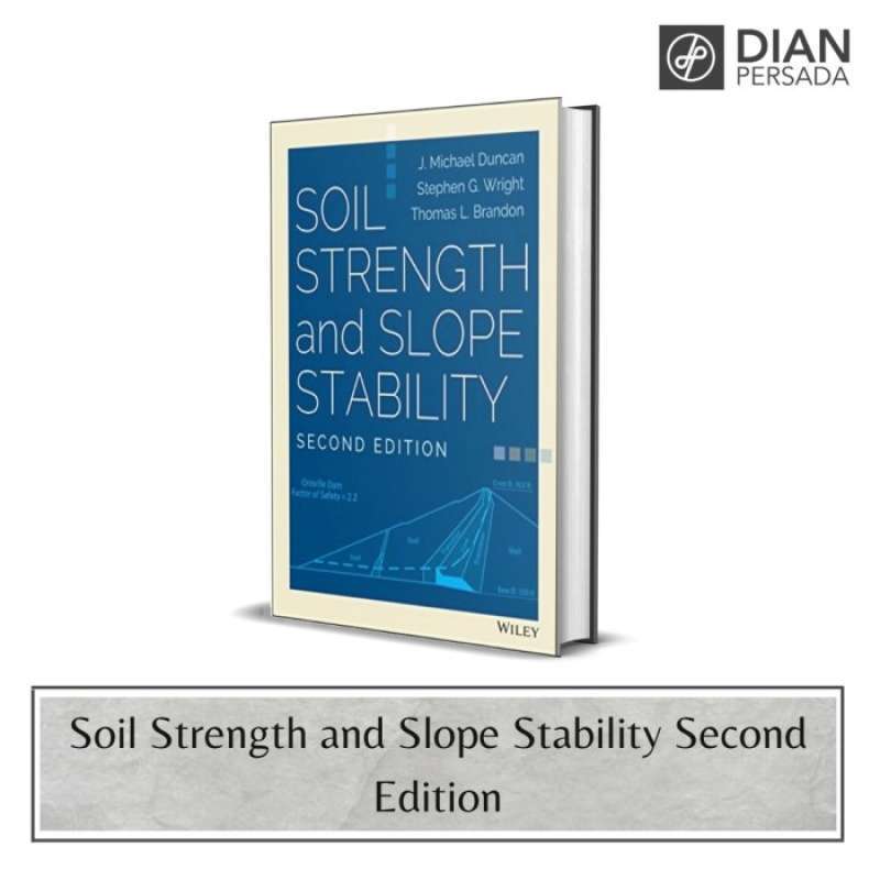Promo Ori Buku Soil Strength And Slope Stability 2 Edition ...