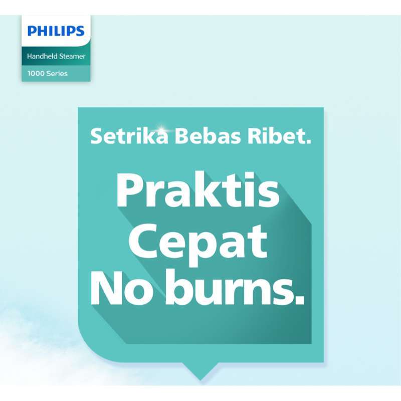 Jual Serba 13 - Philips Handheld Steamer Sth1010/30 Putih - Setrika Uap ...
