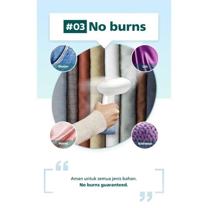 Jual Serba 13 - Philips Handheld Steamer Sth1010/30 Putih - Setrika Uap ...