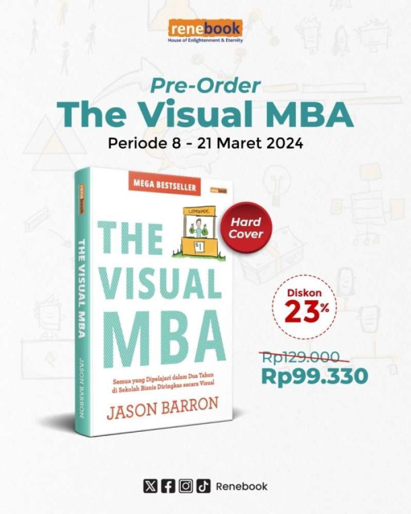 Promo Buku The Visual Mba Edisi Hard Cover - Jason Barron Diskon 23% Di ...