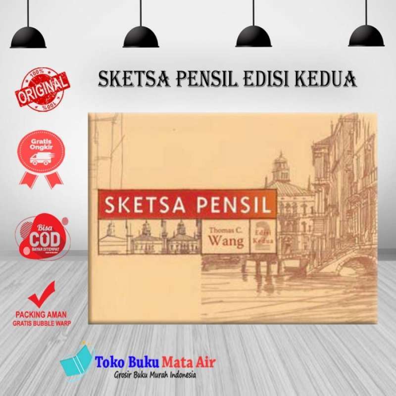 Promo Best Seller Sketsa Pensil Ed 2 Thomas C Wang Erlangga Diskon 23% ...