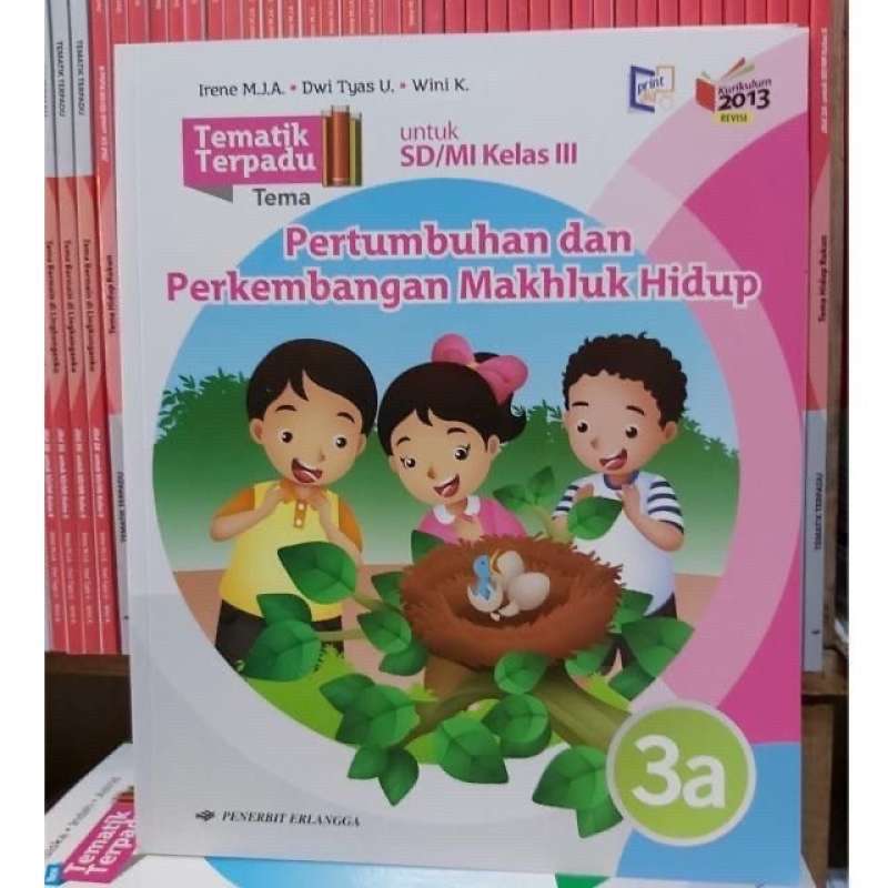 Promo Tematik Terpadu Kelas 3 Sd Tema 3a K13 Erlangga Diskon 23% Di Seller Malini Store ...