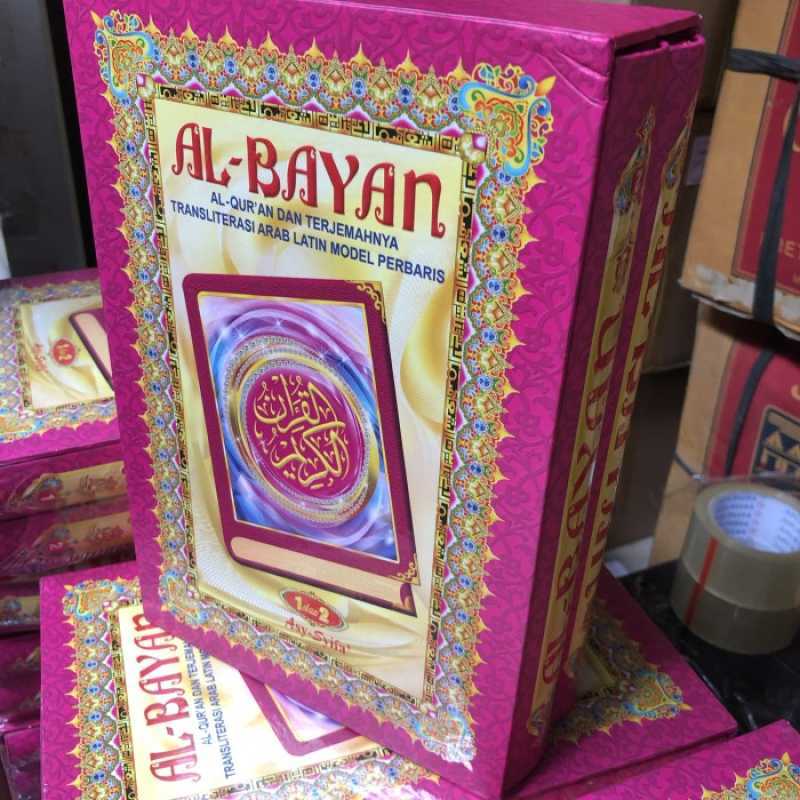 Promo Al Quran Terjemah Dan Transliterasi Latin 2 Jilid A4 Al Bayan Diskon 23% Di Seller Malini ...
