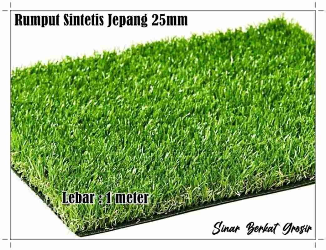 Promo Karpet Rumput Sintetis Jepang 25mm Artificial Japan Grass Lebar ...