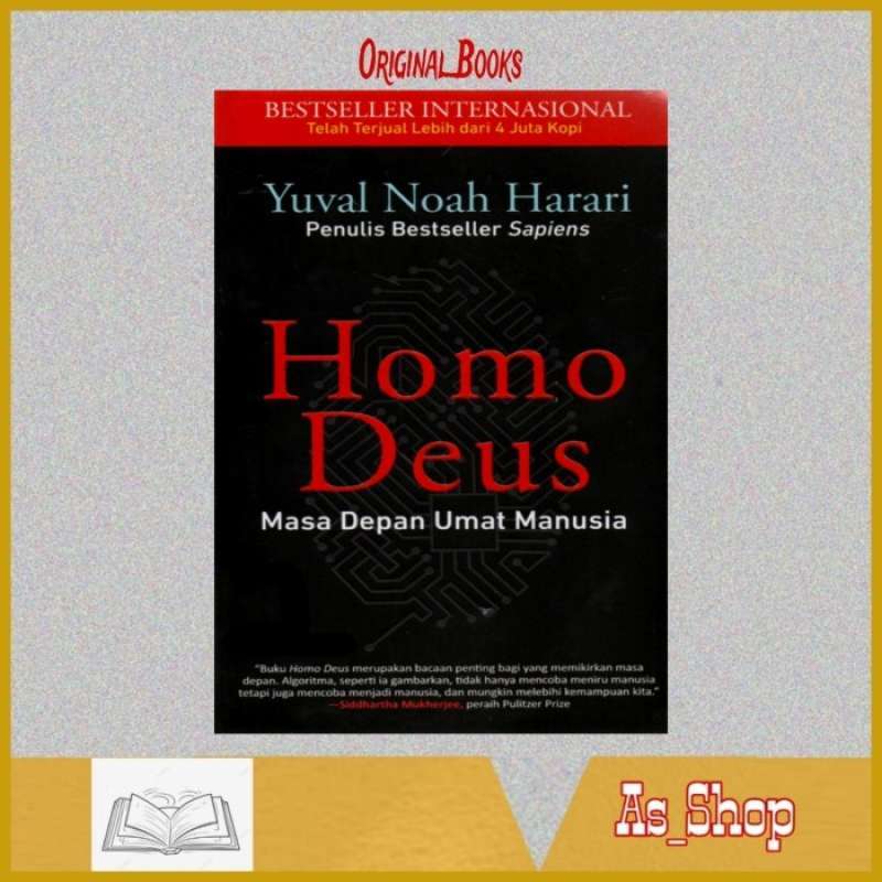 Promo Buku Homo Deus Yuval Noah Harari Penulis Sapiens Diskon 23% Di ...