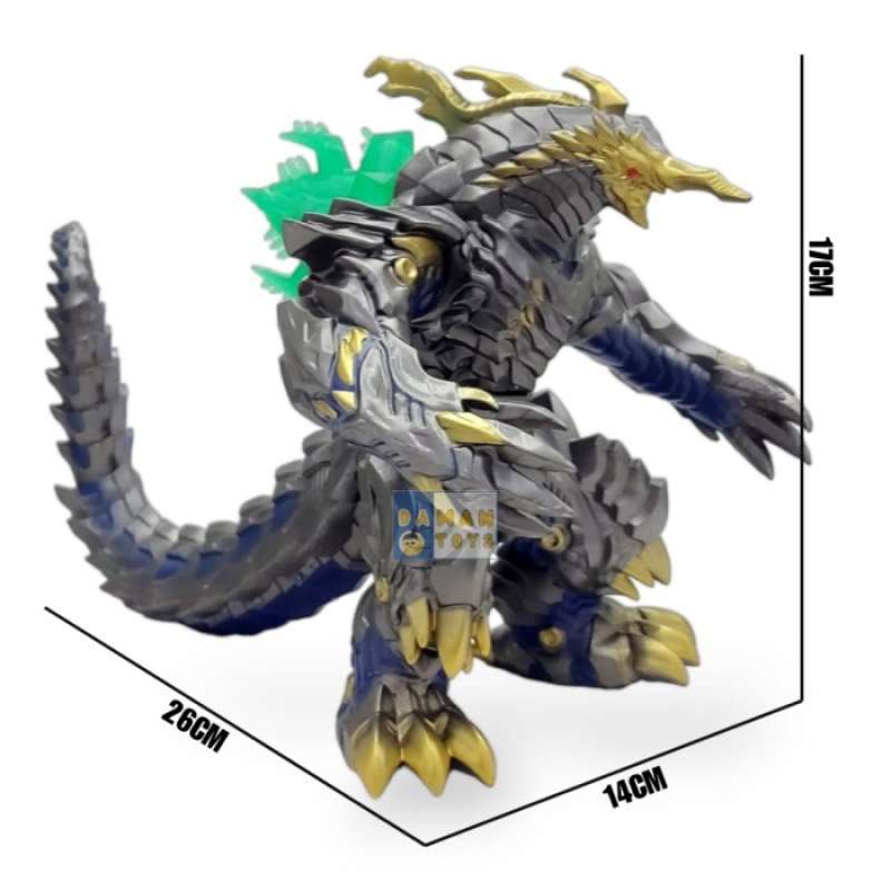 Promo Action Figure Dynazenon Kaiju Gagula Final Battle Black Edition ...