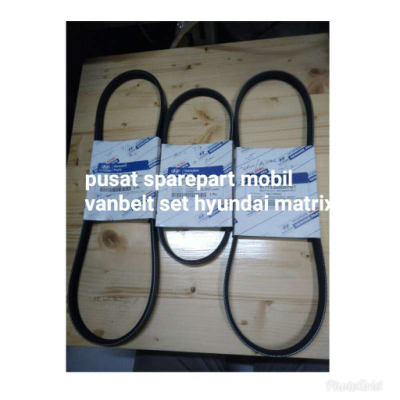 Promo Van Belt Vanbelt Set Hyundai Matrix Tali Kipas Set Hyundai Diskon ...
