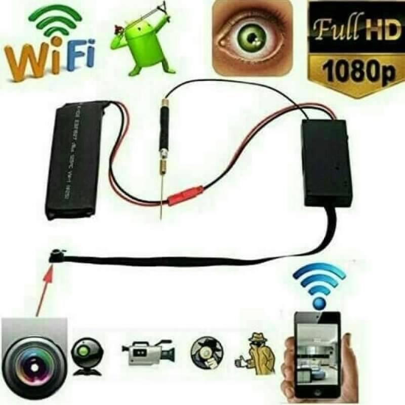 Promo Ip Spy Cam Wifi Mini Kamera Tersembunyi Camera Hidden Cctv Diskon