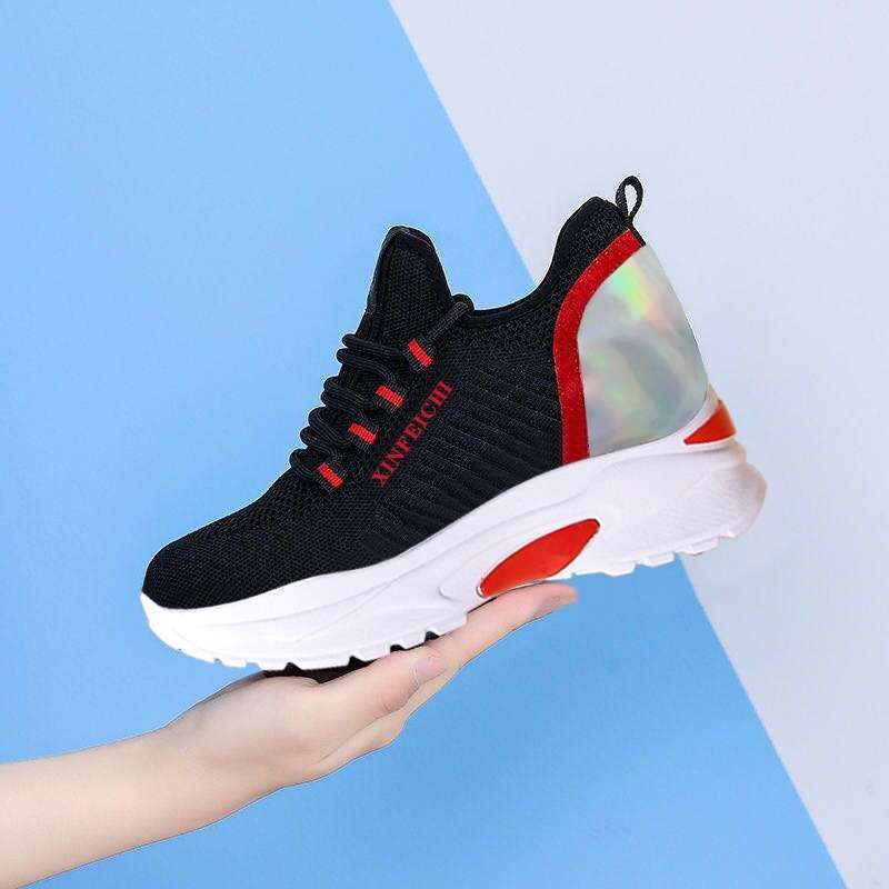 Promo Sepatu Sneakers Wanita Shoes Kpop Style Spatu Sneaker Tinggi ...