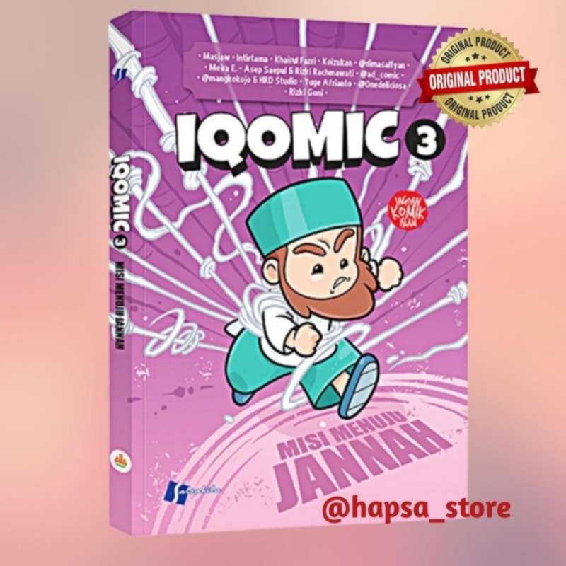 Promo Buku Icomic 3 Misi Menuju Jannah Diskon 23% Di Seller Malini Store - Cengkareng Barat ...