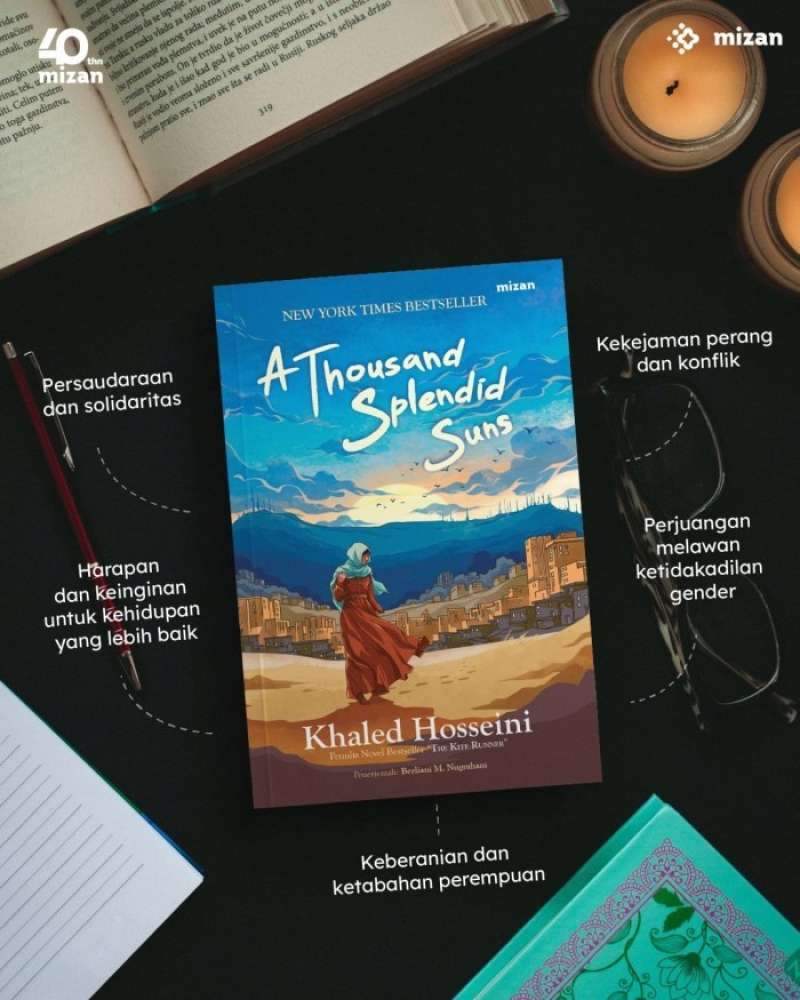 Promo Novel : A Thousand Splendid Suns (republish) Khaled Hosseini Baru ...