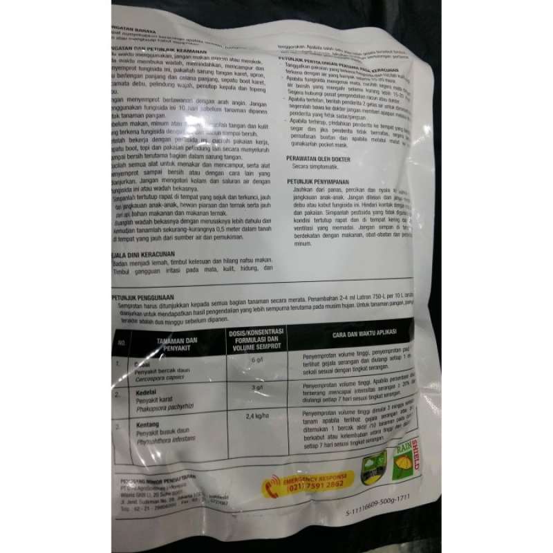 Promo Fungisida - Obat Anti Jamur - Dithane 500 Gr Diskon 23% Di Seller ...