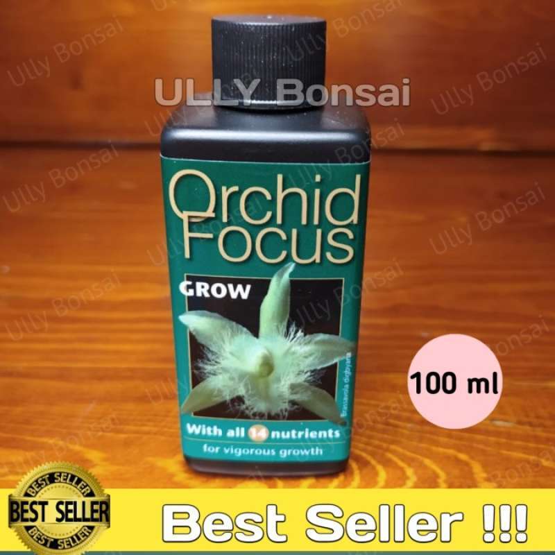 Promo Pupuk C Bunga Anggrek Orchid Focus Grow 100ml Diskon 23% Di ...