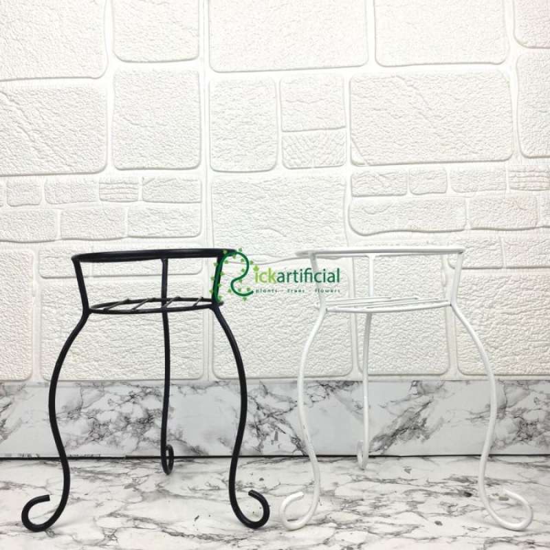 Promo Standing Besi Pot Planter Tatakan Kaki Tiga D21 T30 Dekorasi ...