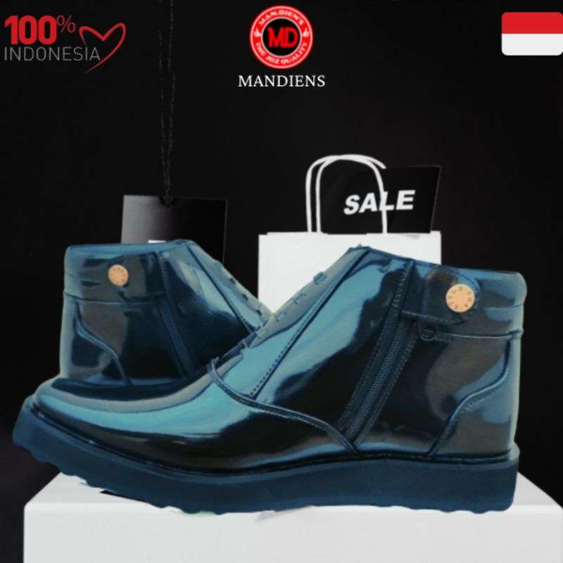 Promo Crewger S.03 Sepatu Pdh Polri Pria Pantofel Polisi Tni Security ...
