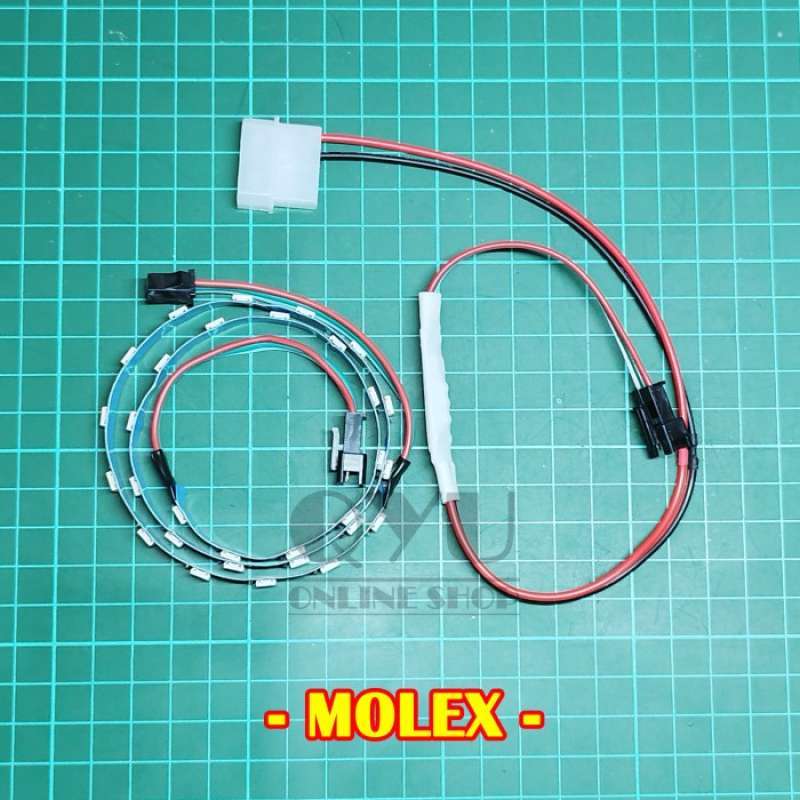 Promo Led Addressable Rgb / Argb 5v + Mini Control + Molex (modif Case ...