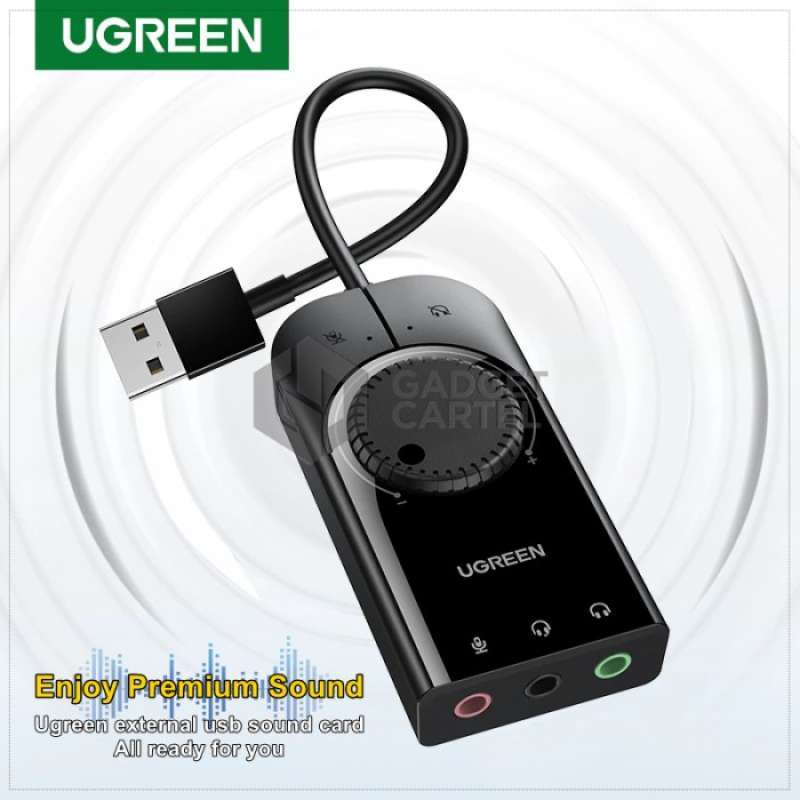 Promo Ugreen 40964 Usb Soundcard Eksternal Sound Card External Audio ...