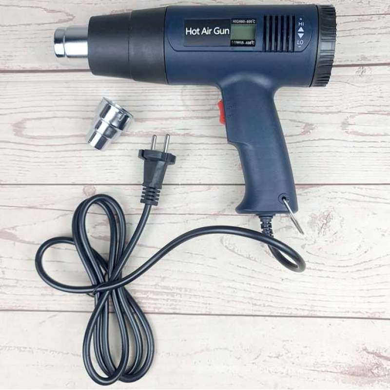 Promo Electric Hot Air Gun Dryer Heat Solder Thermal 2000w Layar Lcd ...