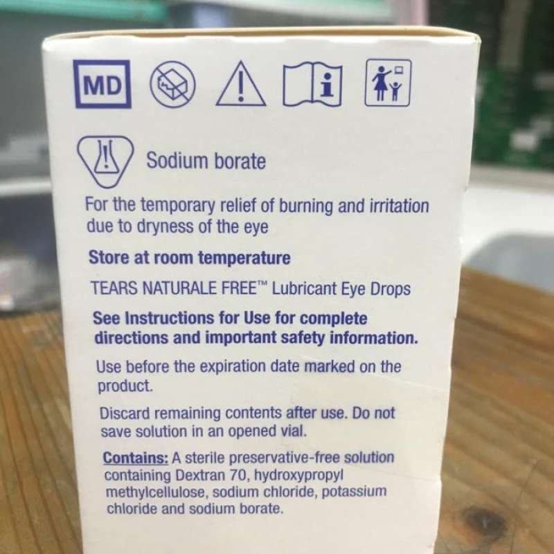 Jual Alcon Tears Naturale Free 32 Vial / Artificial Tears / Air Mata Buatan Di Seller Pro-id ...