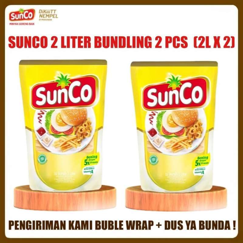 Jual Sunco Minyak Goreng Refill 2l Twinpack 2l X 2 Pcs Bundling Dapat 2 Biji 2 L Di Seller ...