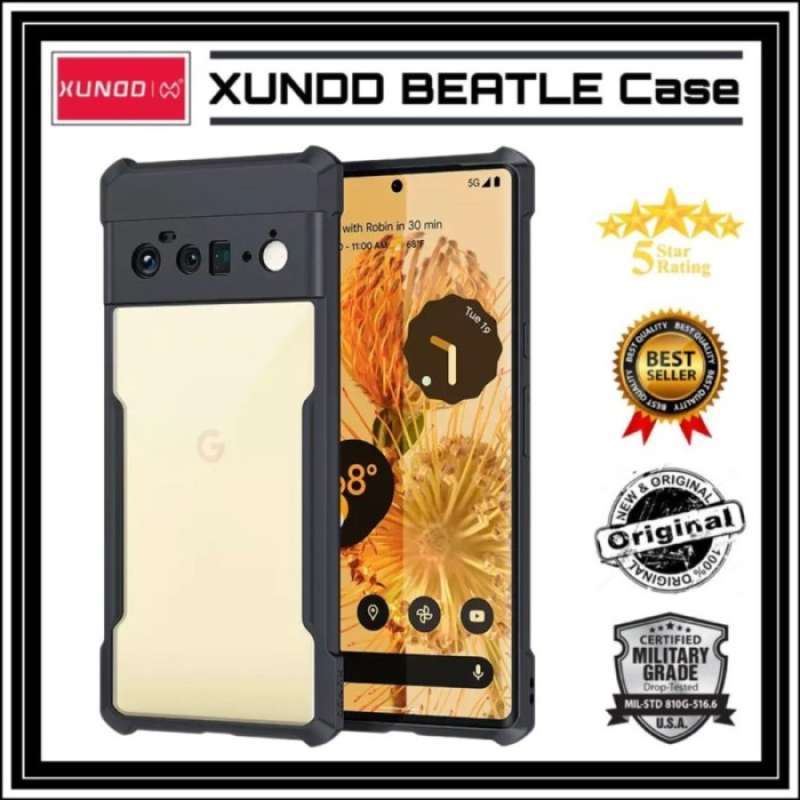 Promo Google Pixel 6a Xundd Beatle Original Hard Case Clear Pc Casing ...