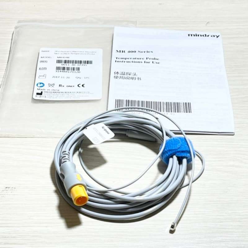 Promo Skin Temperature Probe Mindray Ori For Pediatric/ Neonate 2pin ...