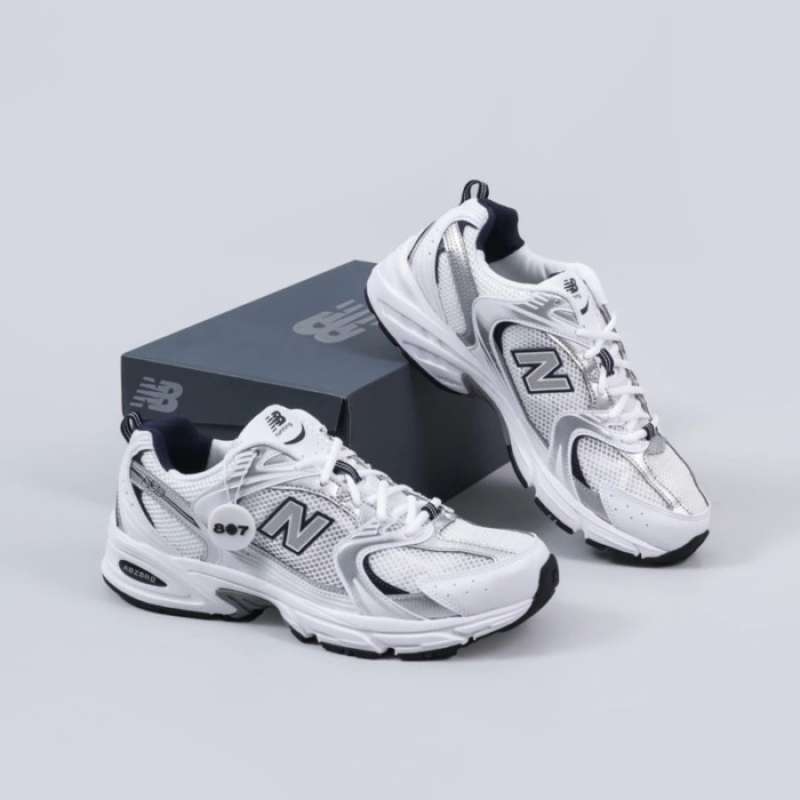 Jual New Balance 530 White Silver Navy - 39,5 Di Seller Sangninja ...