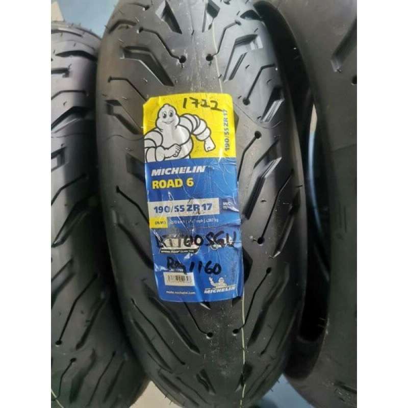 Promo Paket Ban Motor Supersport Michelin Road 6 120/70 - 190/55 Zr 17 ...