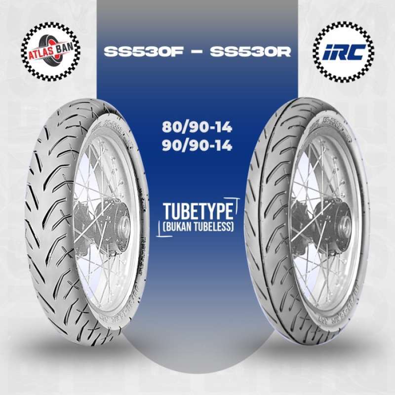 Harga Ban Motor 80 90 R14 Tubeless Irc 💯 Terbaru, Spesifikasi, & Kredit ...