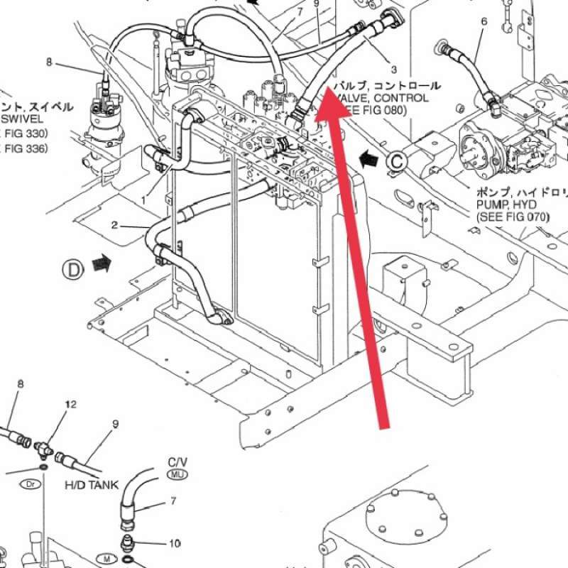 Promo Hose Control Valve Ke Tank Hydraulick Sk200-8 Sk200-10 ...