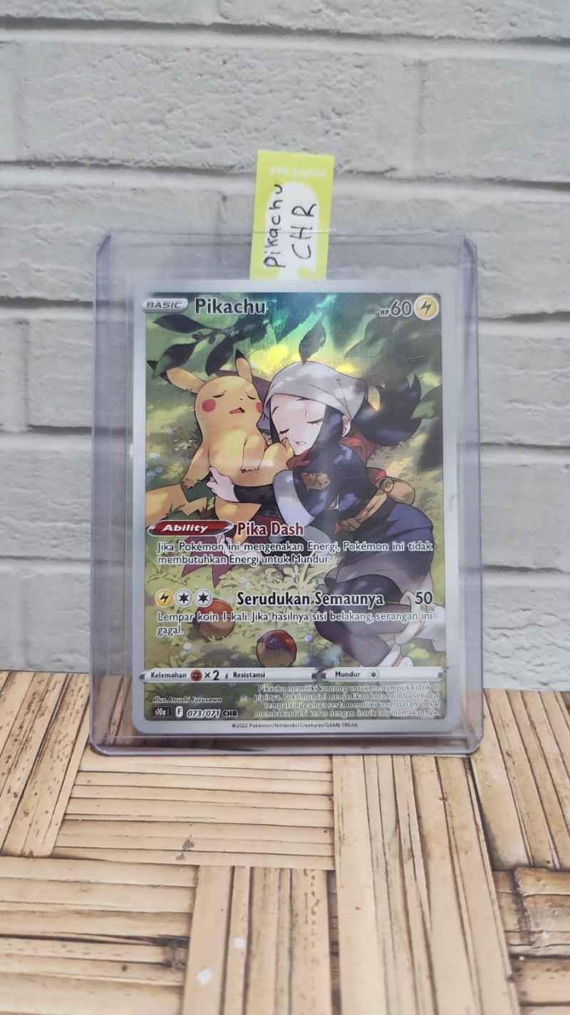 Jual Pikachu Chr S10a 073/071 Pokemon Indonesia Di Seller Hemat Bogor ...