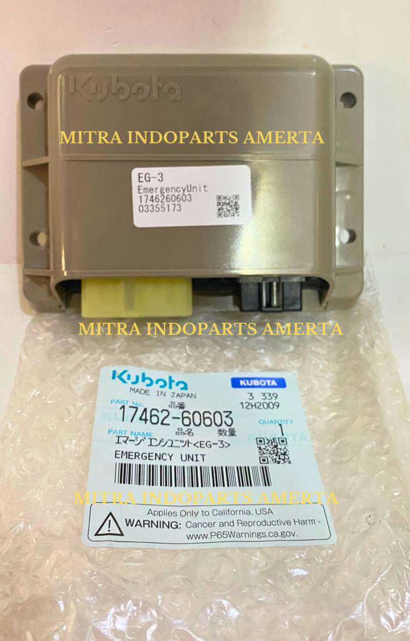 Promo Emergency Unit Eg 3 Denyo Kubota (17462-60603) Genuine Diskon 23% ...