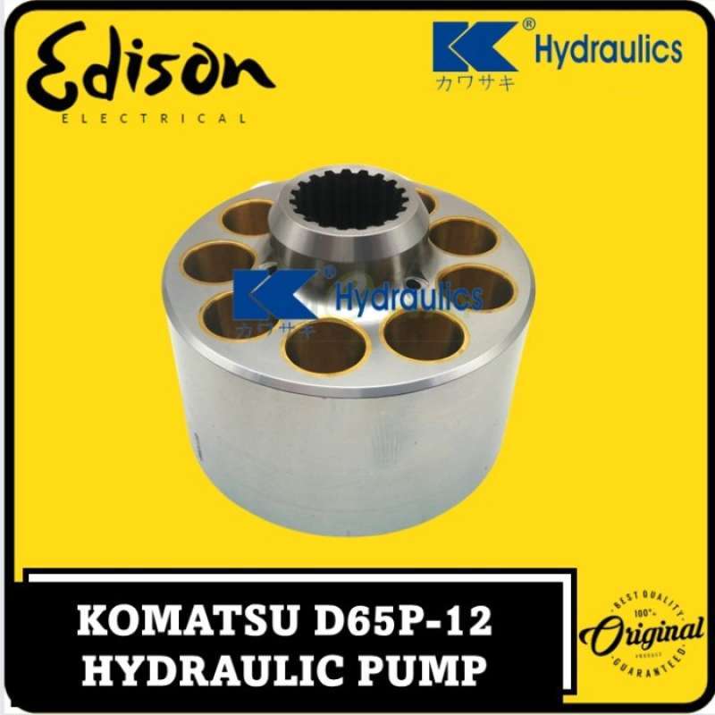 Promo Komatsu D65p-12 D65 Main Pump Block Valve Plate Shoe Plate ...