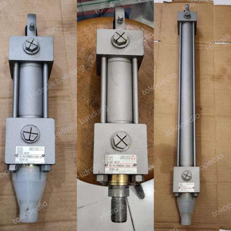Promo Atos Hidrolik Cylinder Ck - 40/28 X 40 S202-b Double Action ...