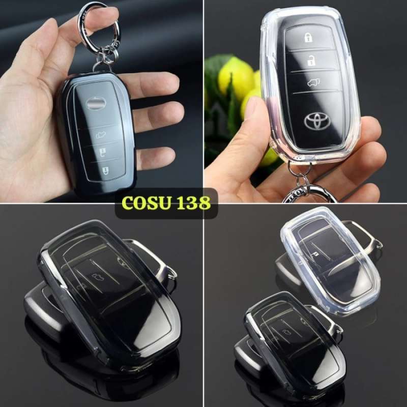 Promo Sarung Kunci Mobil Keyless Remote Smart Key Alphard Vellfire ...