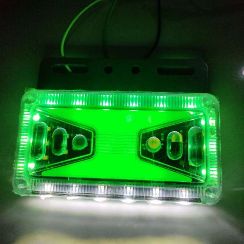 Promo Lampu Led Bak Truk Bus Mobil Box Variasi Lampu Truck Elf 24v-12v - Hijau Diskon 39% Di ...