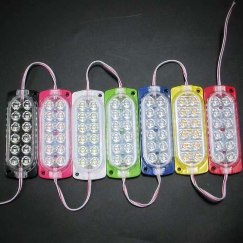 Promo Lampu Led Modul Ultrasonik Truk 24 Volt 12 Led Nyala Strobo - Merah Diskon 47% Di Seller ...