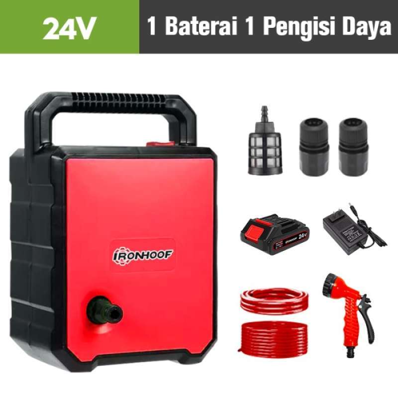 Jual Ironhoof 24v Pompa Air Penyiraman Luar Ruangan Sayuran Tanaman ...