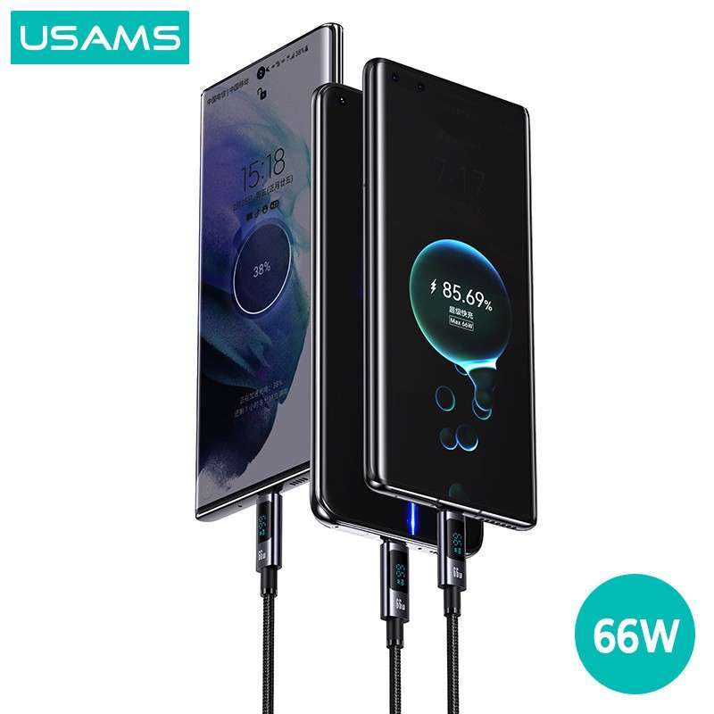 Promo Kabel Data Type C Fast Charging Sf Series 6a Usams Us - Sj673 ...