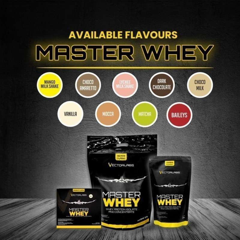 Jual Vectorlabs Master Whey 10 Lbs Susu Protein Concentrate 10lbs Di ...
