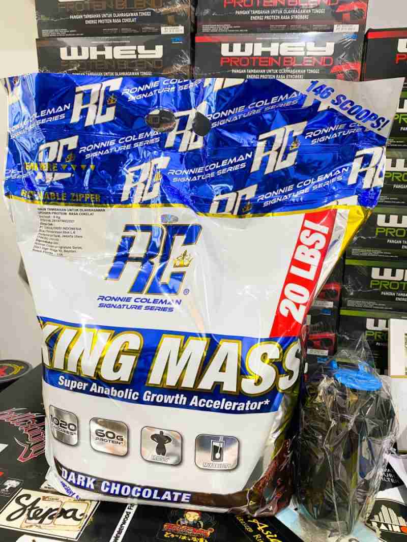 Promo King Mass 20 Lbs Lb Ronnie Coleman Rc Gainer Xl Diskon 33% Di ...