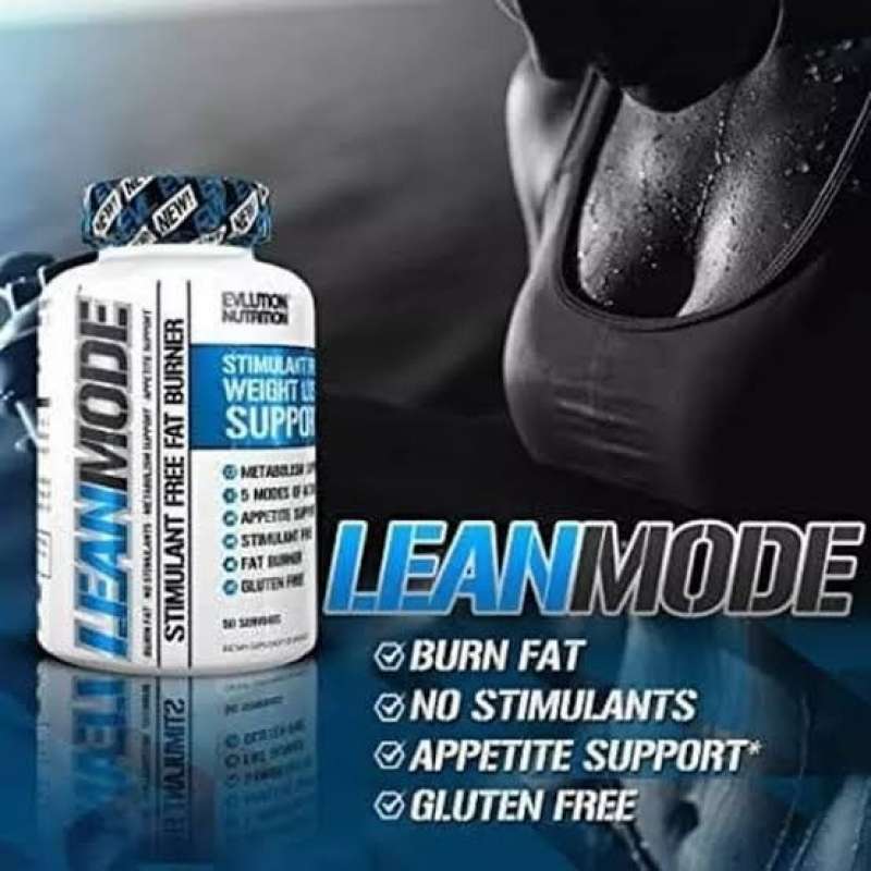 Promo Evl Leanmode Lean Mode 150 Caps Non Stimulant Fat Burner Original ...