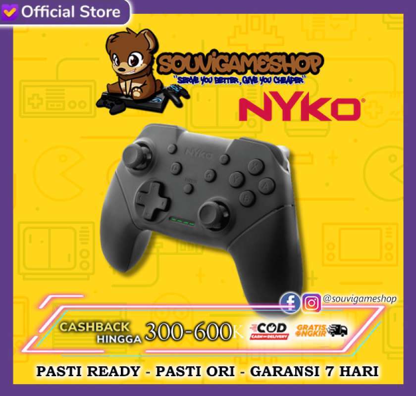 Promo Promo- Nintendo Switch Nyko Wireless Core Controller - Stik Pro ...