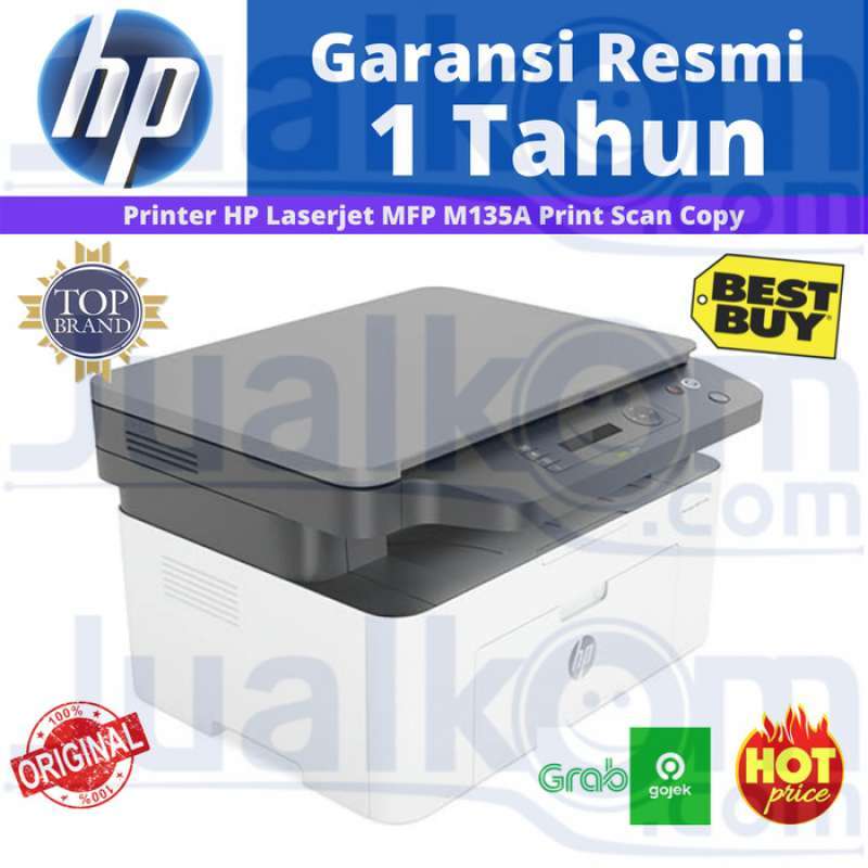 Promo Printer Hp Laserjet Mfp M135a M 135a Print Scan Copy Diskon 33% ...