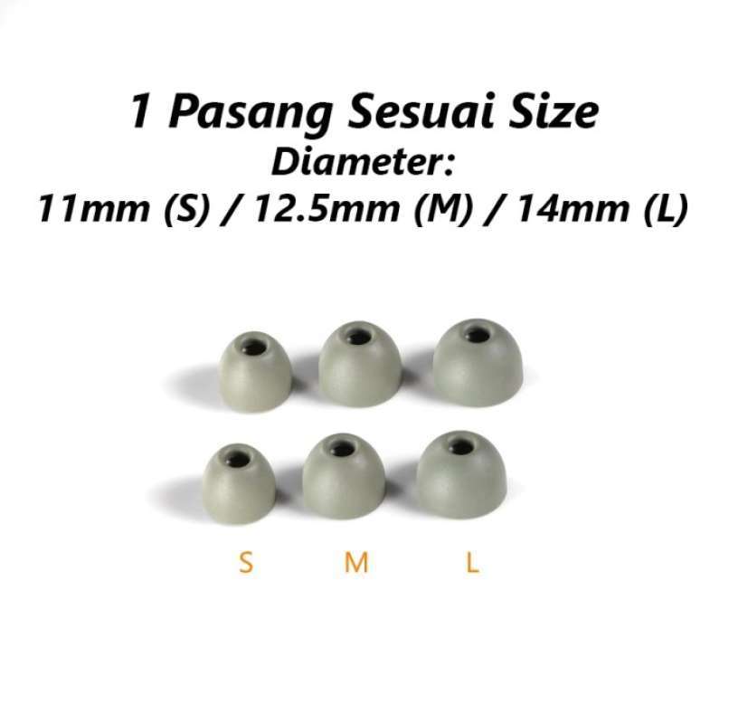 Jual Ddhifi St35 Silicone Eartips + Storage Box - Spt Spinfit Final Ear ...