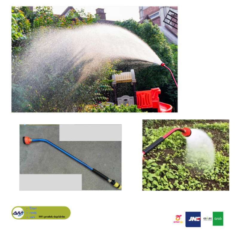 Jual Semprotan Air Siraman Taman Kebun Shower Stainless Steel 90cm Di ...