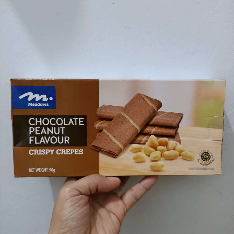 Jual Meadows Chocolate Peanut Flavor 90g/wafer Cokelat Rasa Cokelat ...