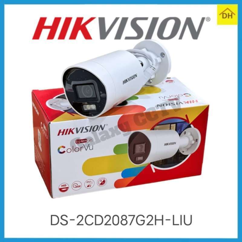 Promo Ds-2cd2087g2h-liu Hik Vision 8 Mp Smart Hybrid Light Colorvu Audio Diskon 23% Di Seller ...