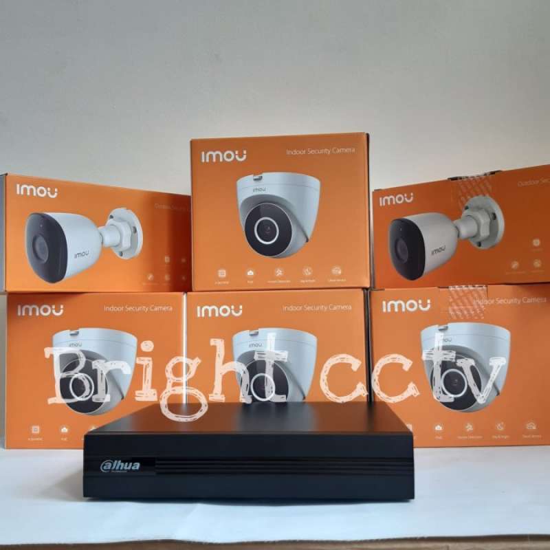 Promo Paket Cctv Ip 2mp Imou Poe 6 Camera 8 Channel Diskon 23% Di ...